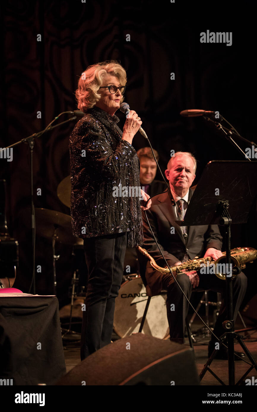 The American jazz musician and saxophonist Scott Hamilton performs a ...