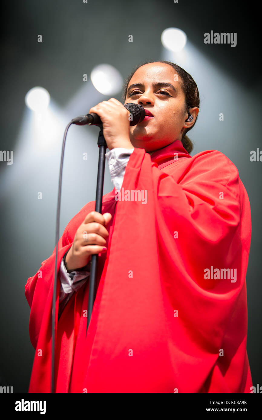 The Swedish singer and recording artist Seinabo Sey performs a live ...
