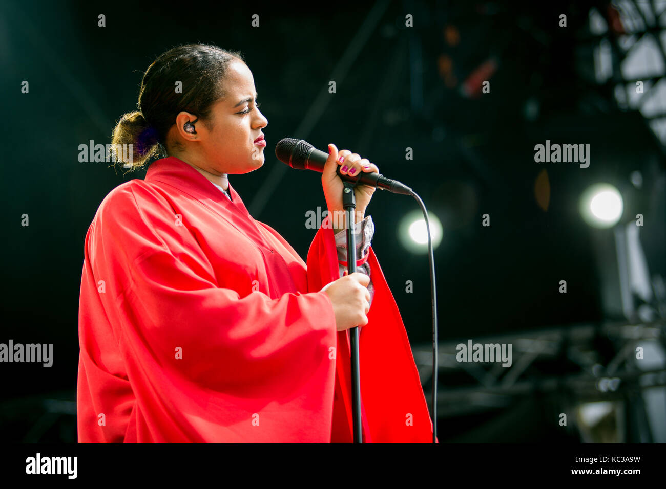 The Swedish singer and recording artist Seinabo Sey performs a live ...