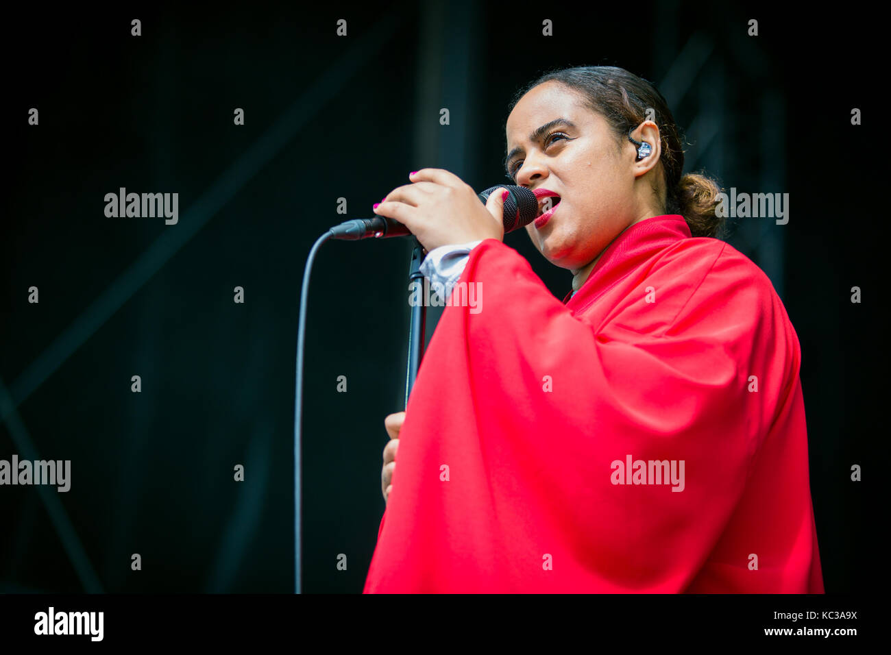 The Swedish singer and recording artist Seinabo Sey performs a live ...