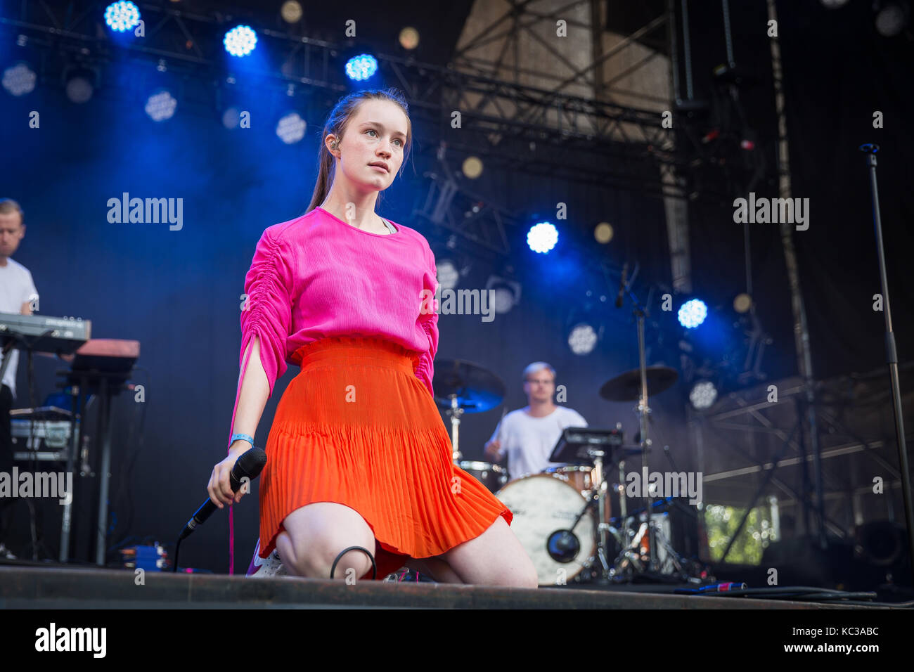Norway, Oslo – August 10, 2017. The Norwegian singer and songwriter ...