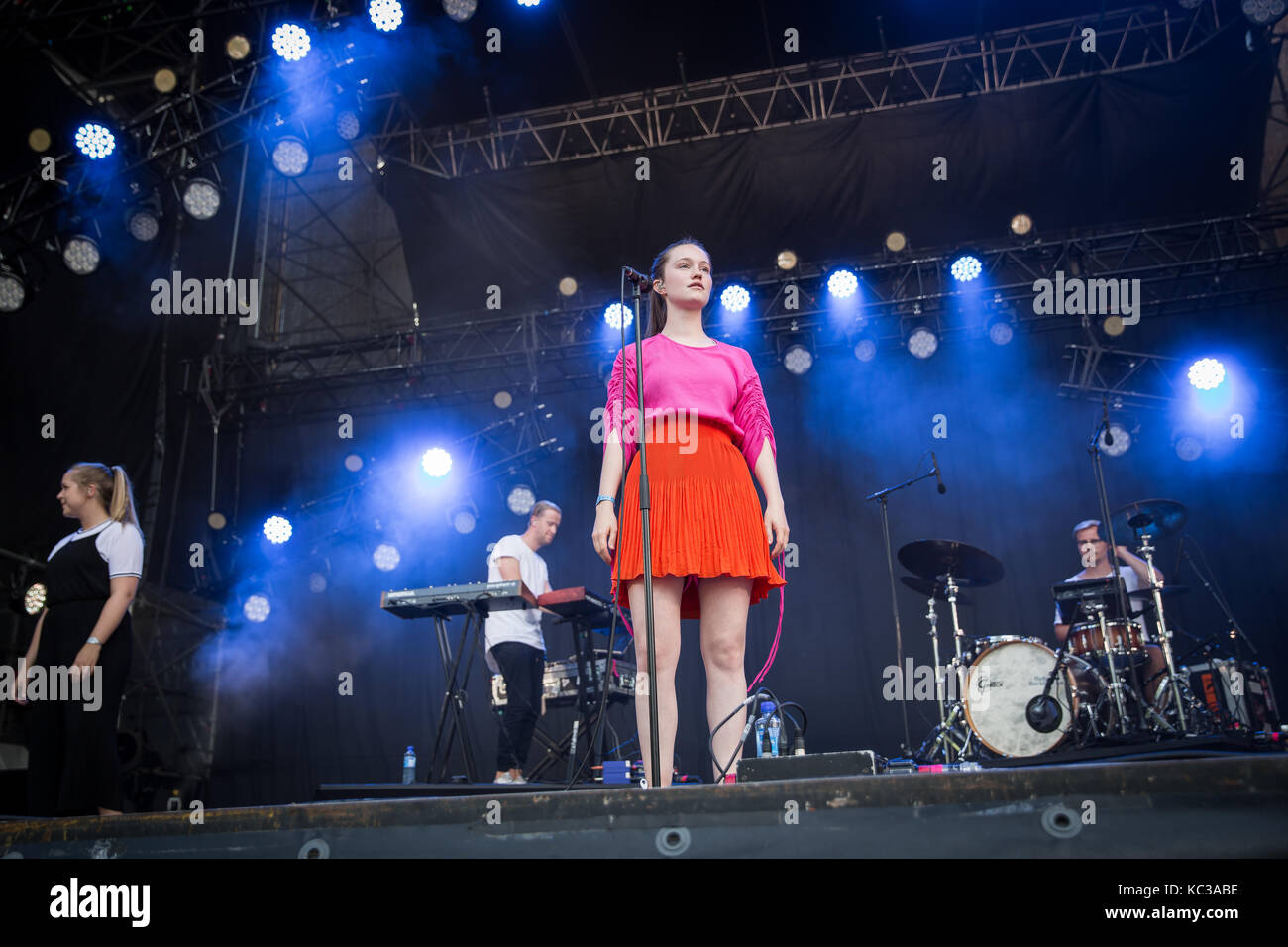 Norway, Oslo – August 10, 2017. The Norwegian singer and songwriter ...