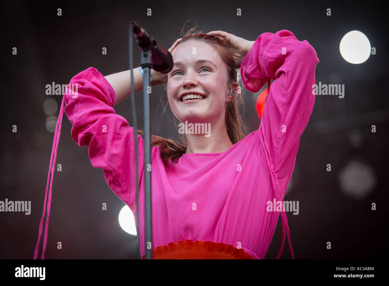 Norway, Oslo – August 10, 2017. The Norwegian singer and songwriter ...