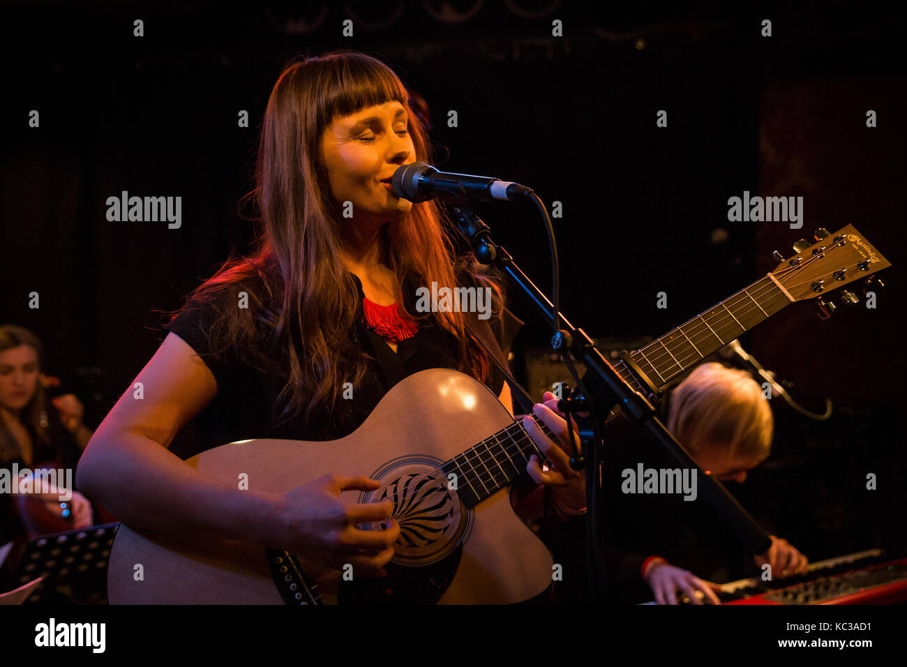 The Norwegian singer, songwriter and musician Siv Jakobsen performs a ...
