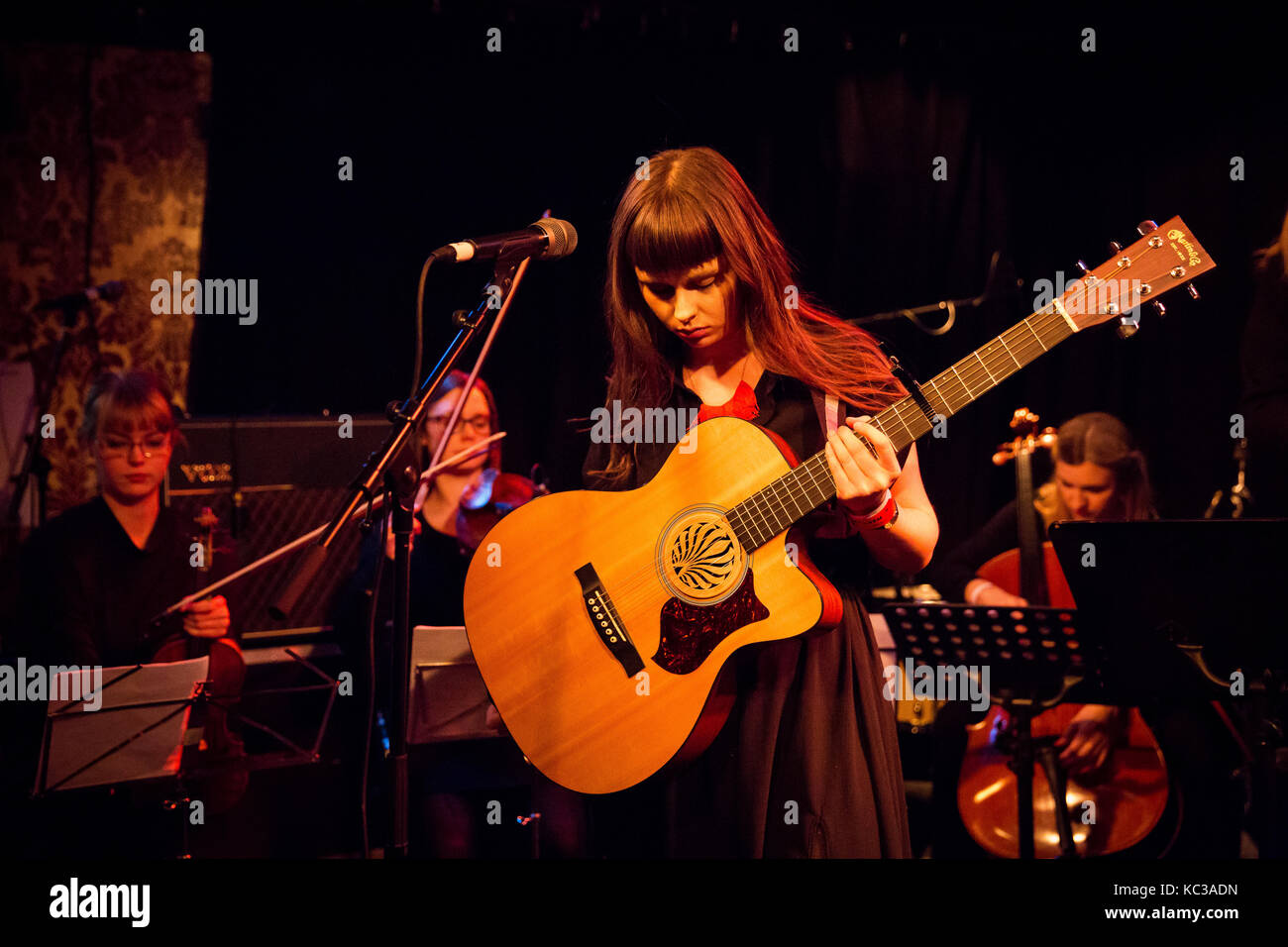 The Norwegian singer, songwriter and musician Siv Jakobsen performs a ...