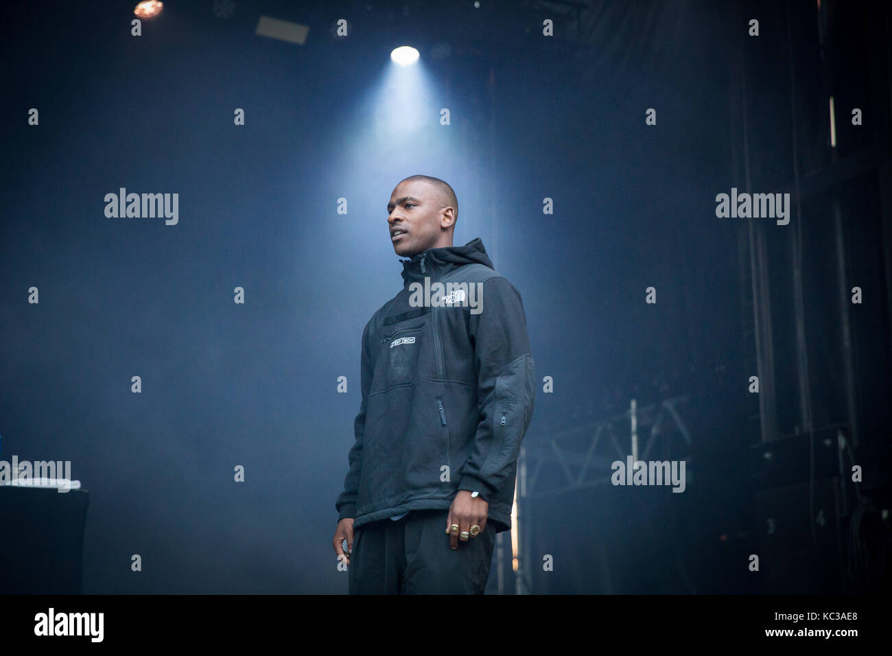 The English rapper and lyricist Skepta performs a live concert at the ...