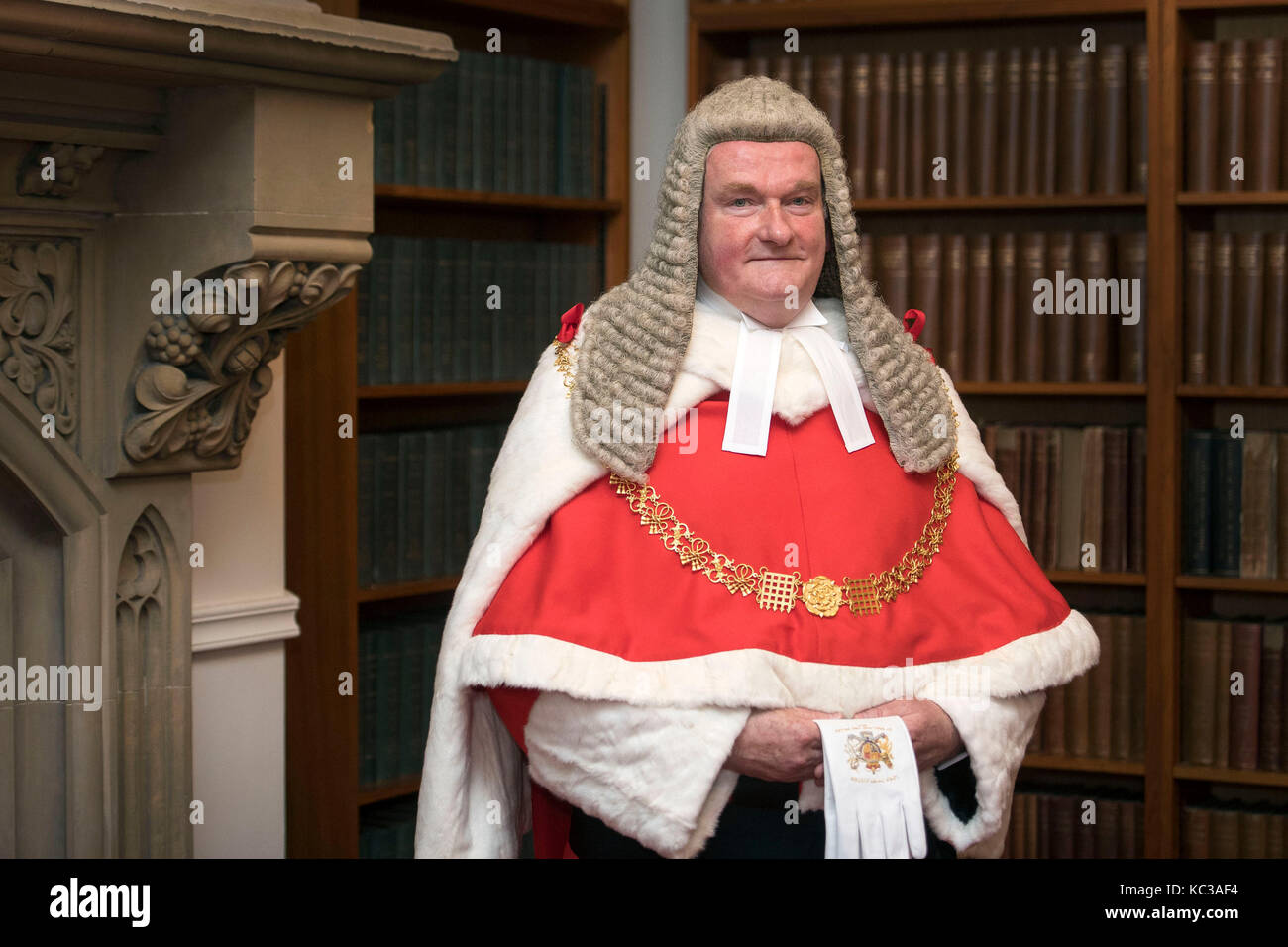 The new Lord Chief Justice, Sir Ian Burnett, at the Royal Courts of ...