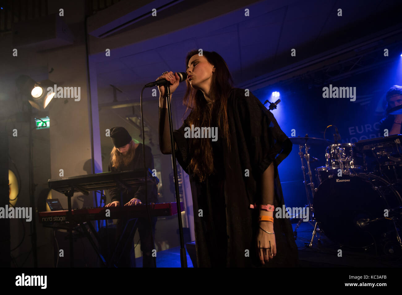 The Swedish singer and songwriter Skott performs a live concert at the ...