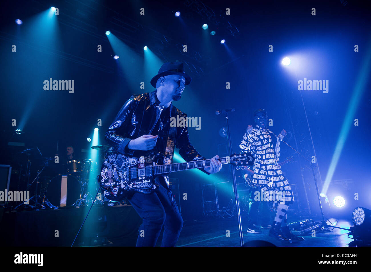 The British rock band Skunk Anansie performs a live concert at Sentrum ...