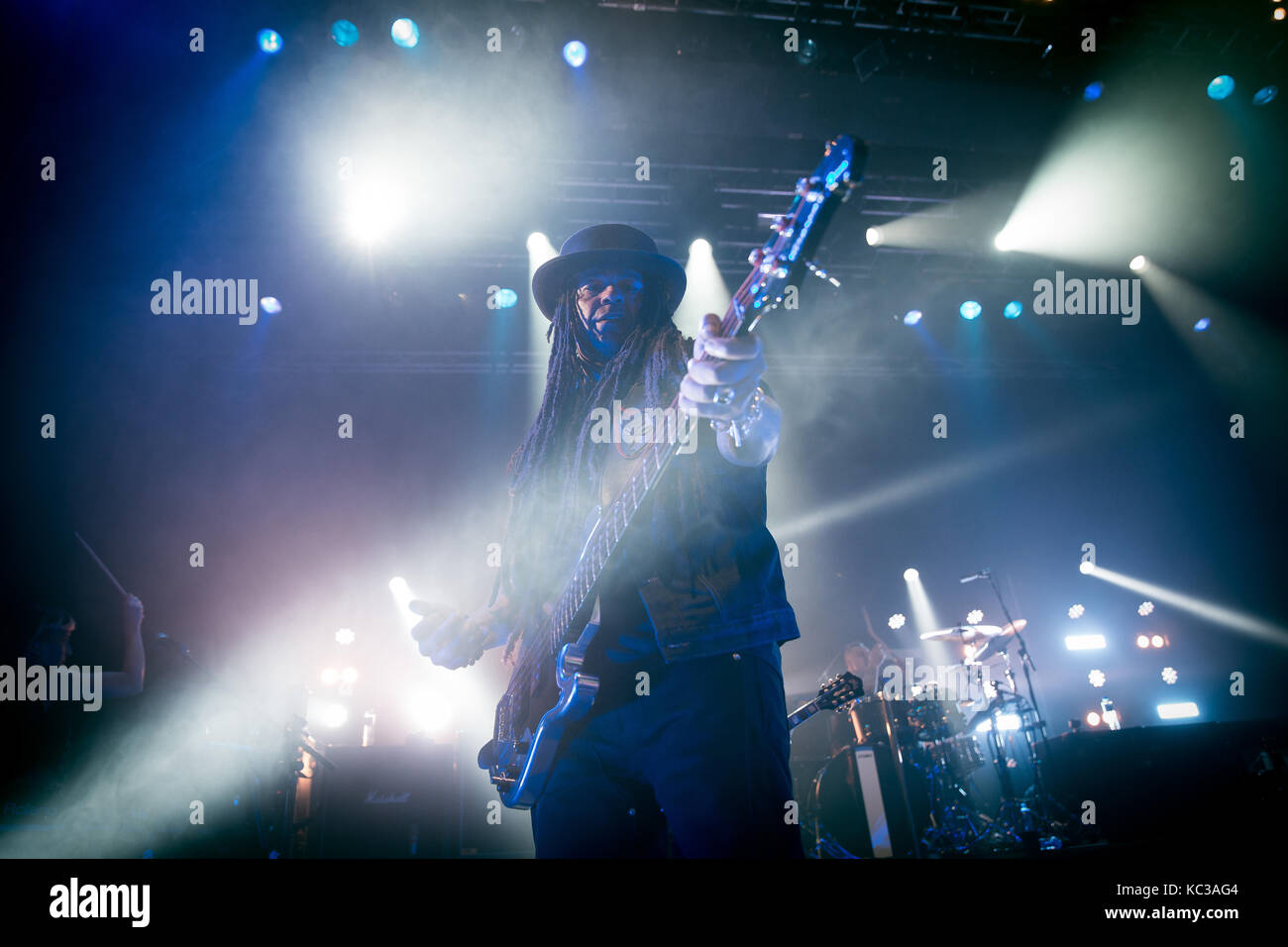 The British rock band Skunk Anansie performs a live concert at Sentrum ...
