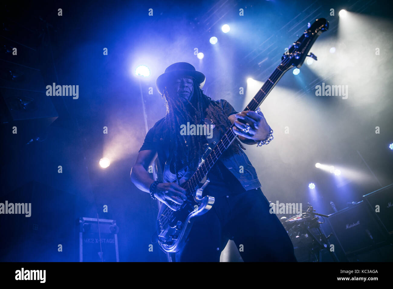 The British rock band Skunk Anansie performs a live concert at Sentrum ...