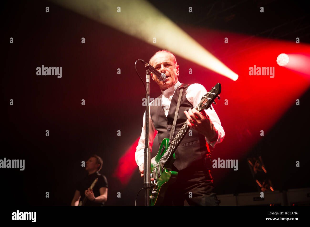 The English rock band Status Quo performs a live concert at Sentrum ...