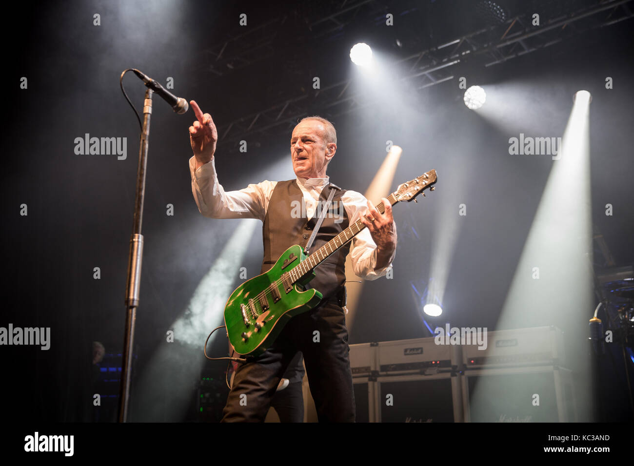 The English rock band Status Quo performs a live concert at Sentrum ...