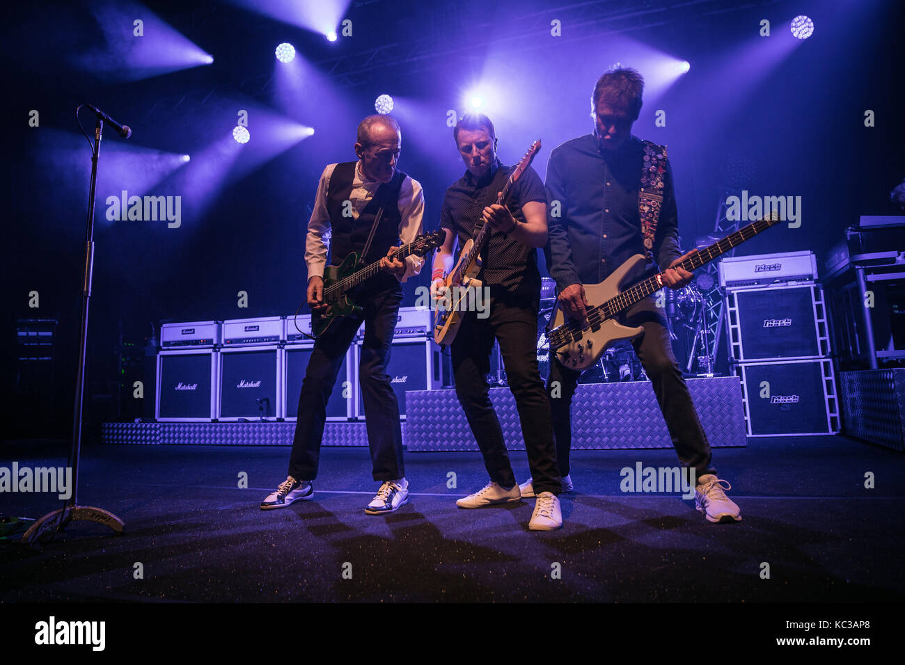 The English rock band Status Quo performs a live concert at Sentrum ...
