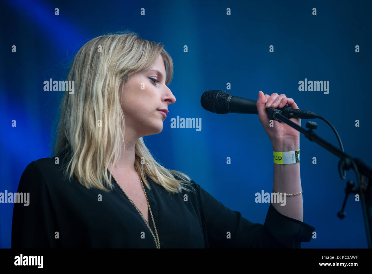 The Norwegian singer, songwriter and musician Susanne Sundfør performs ...
