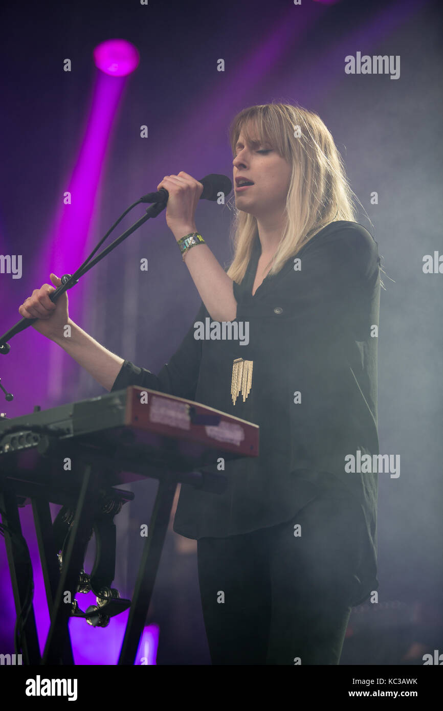 The Norwegian singer, songwriter and musician Susanne Sundfør performs ...