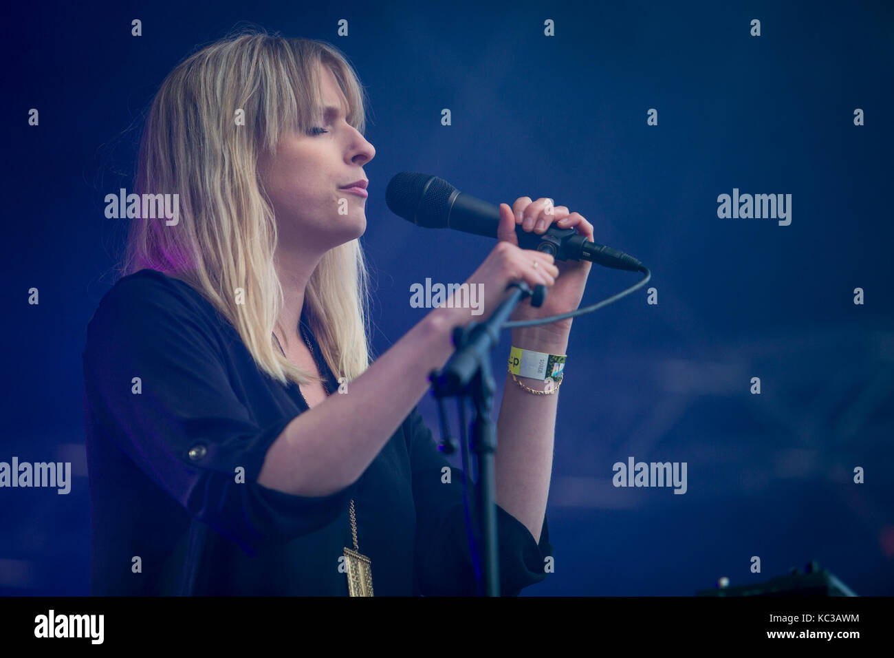 The Norwegian singer, songwriter and musician Susanne Sundfør performs ...