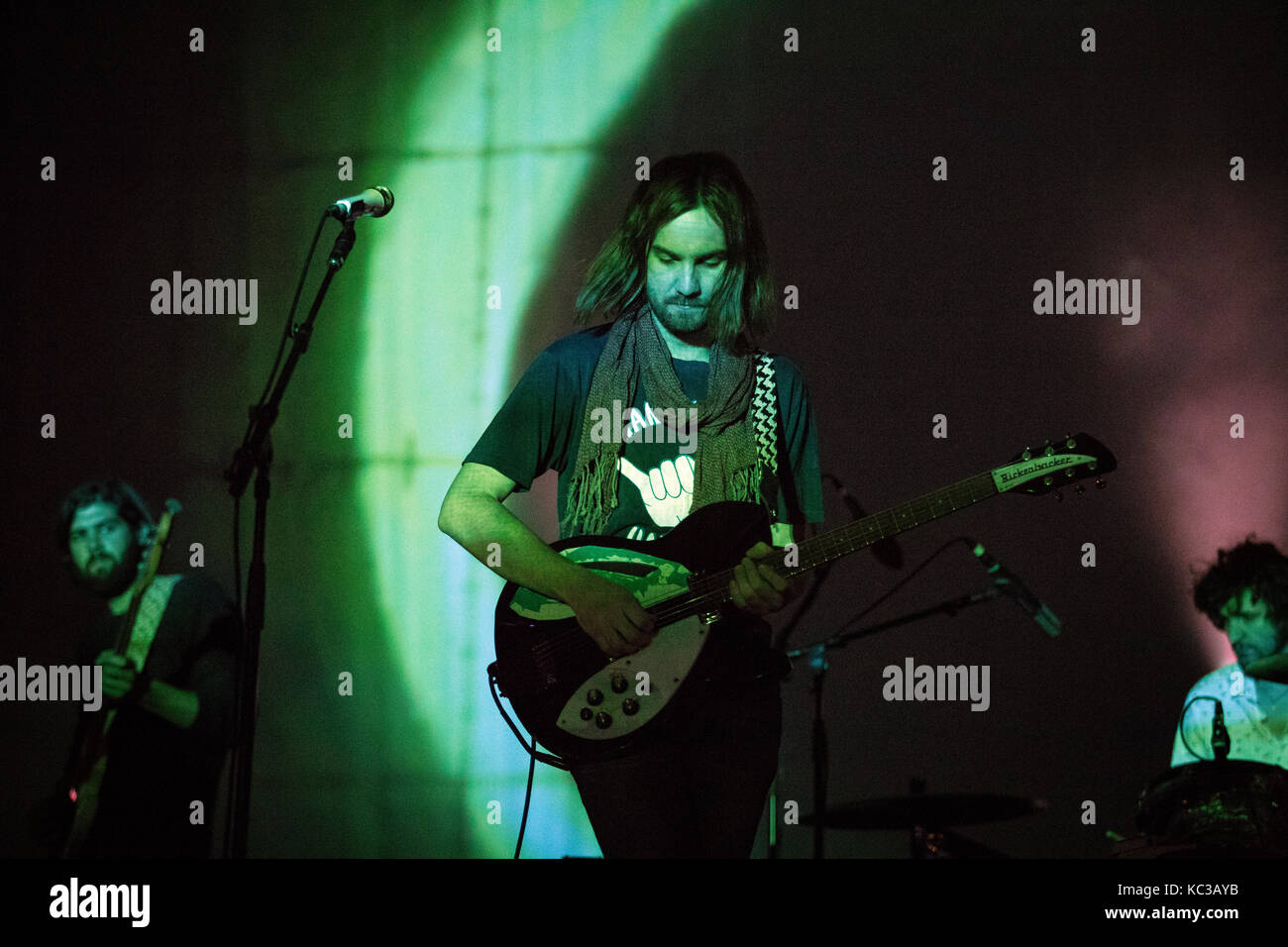 The Australian musical project Tame Impala performs a live concert at ...