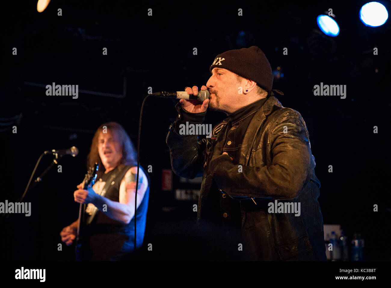 The American punk band The Dictators performs a live concert at John ...