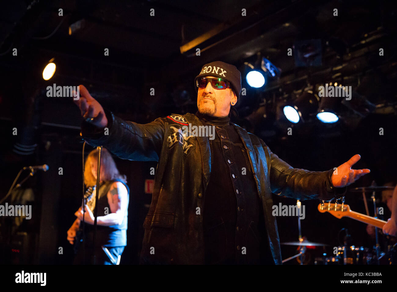 The American punk band The Dictators performs a live concert at John ...