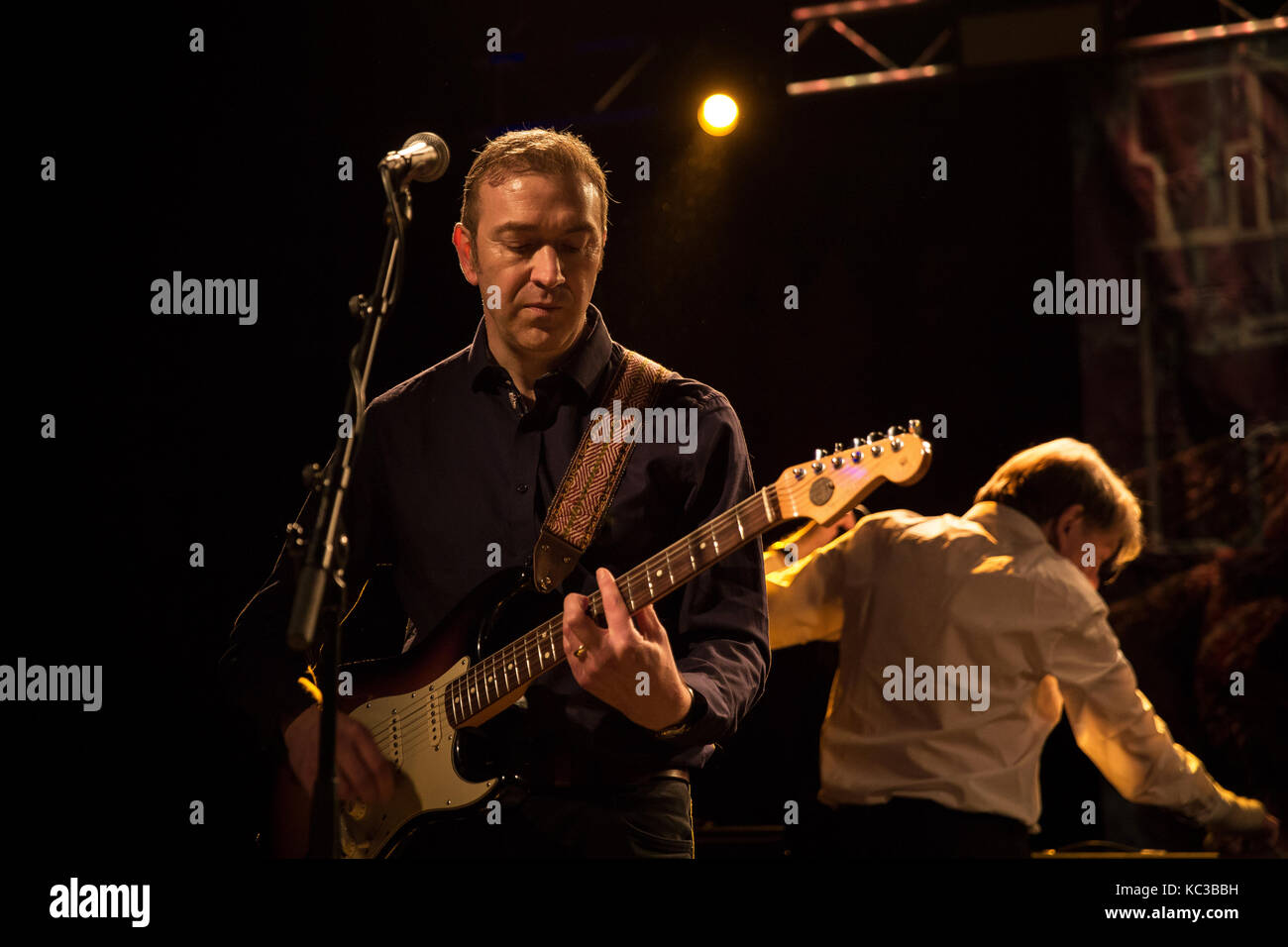 The English post-punk band The Fall performs a live concert at Vulkan ...