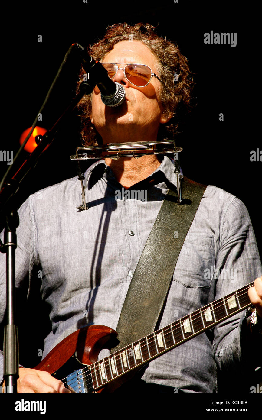The American country rock band The Jayhawks performs a live concert at ...
