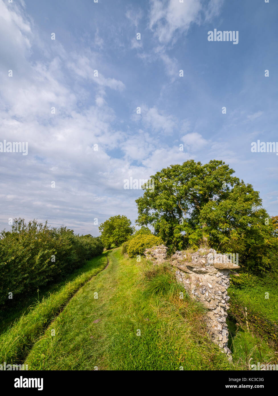 Silchester Roman Town Walls, Silchester, Hampshire, England, UK, GB ...