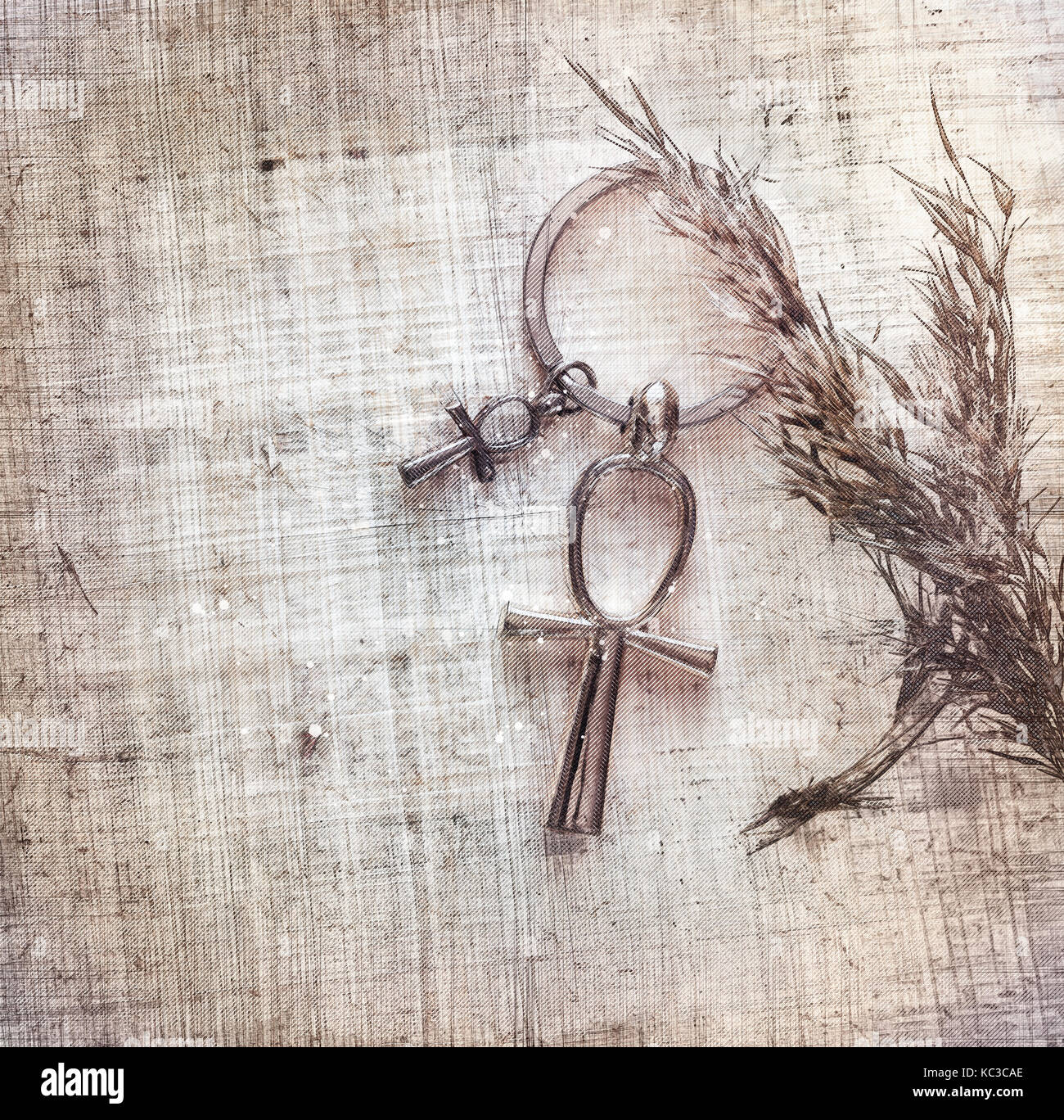 Egyptian Cross Ankh Stock Photo - Alamy