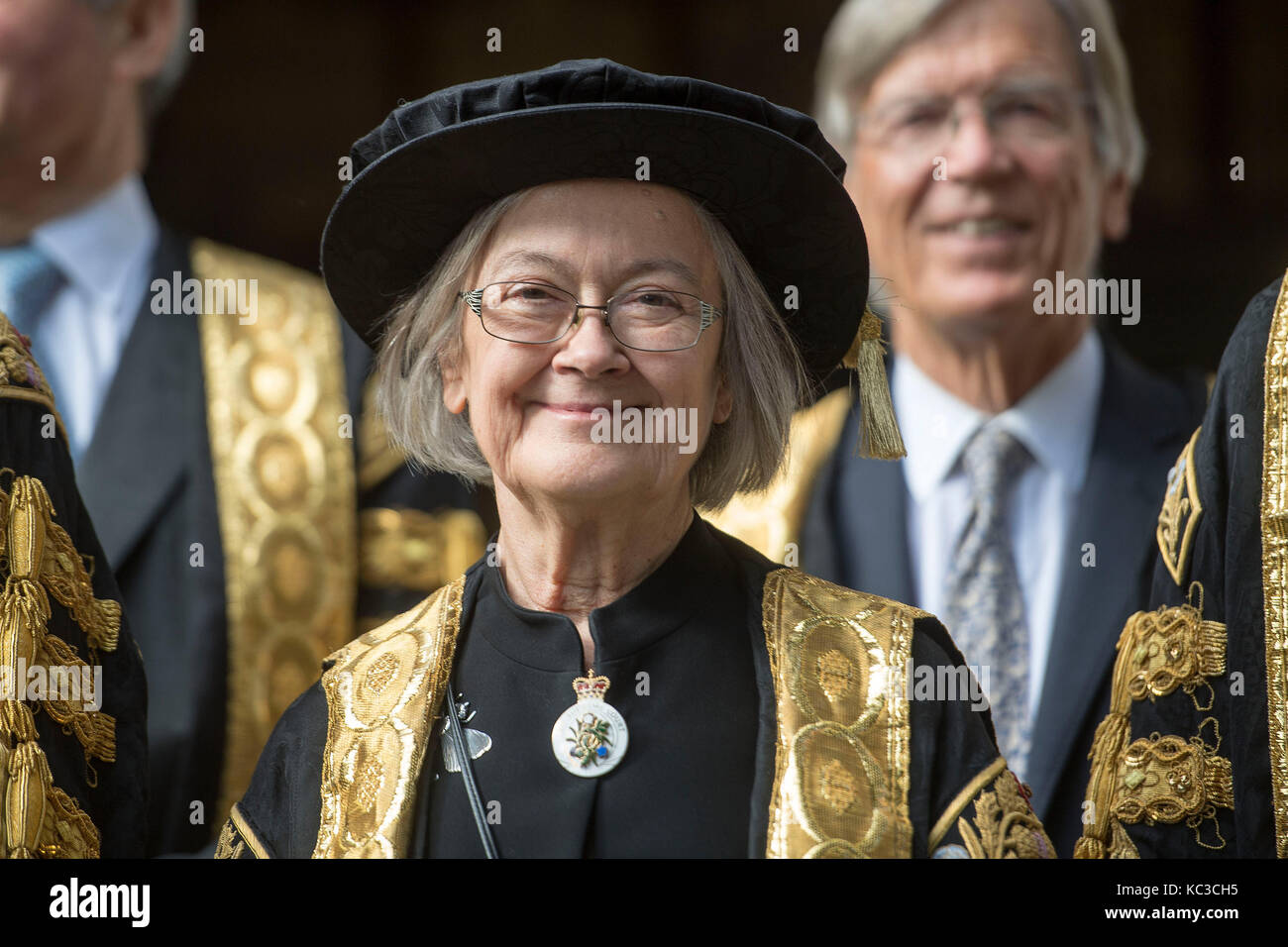 Lady Hale is sworn in as the first female president of the UK's highest ...