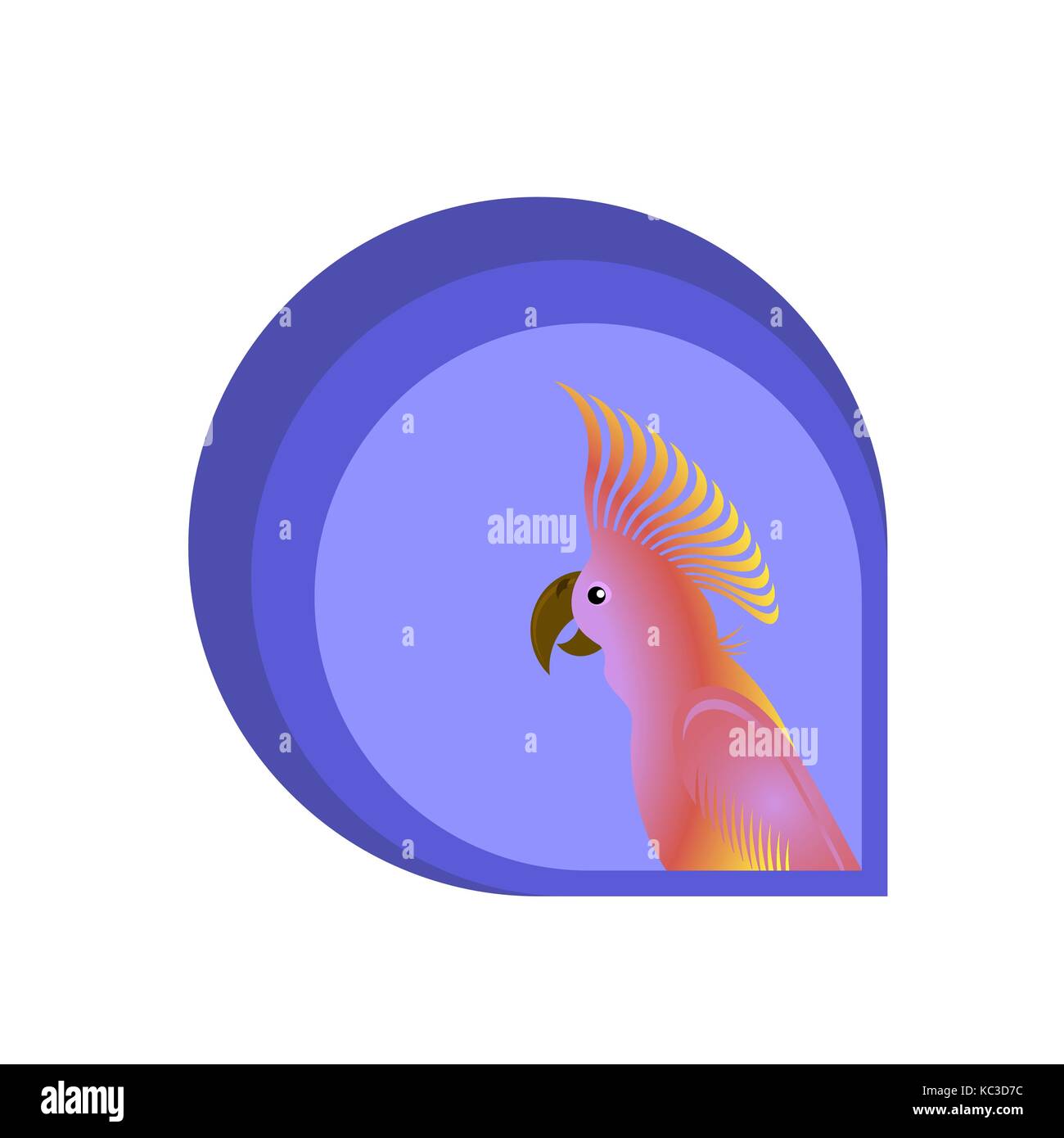 Funny cockatoo Stock Vector Images - Alamy