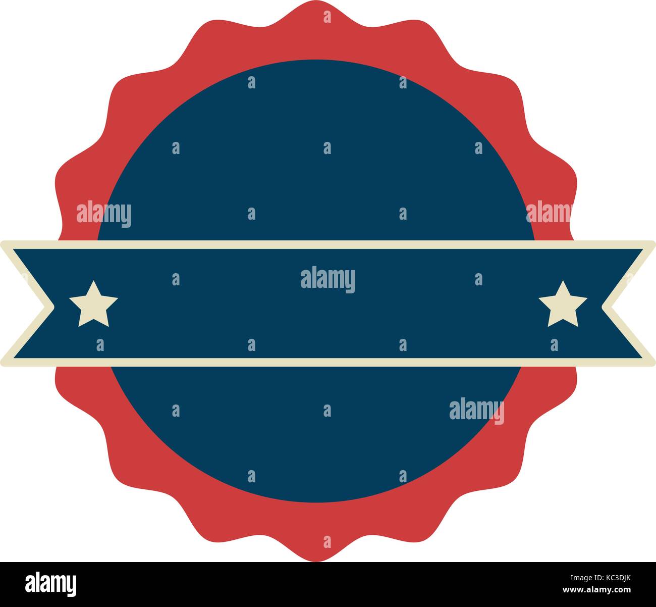 united states of america emblem frame vector illustration design Stock ...