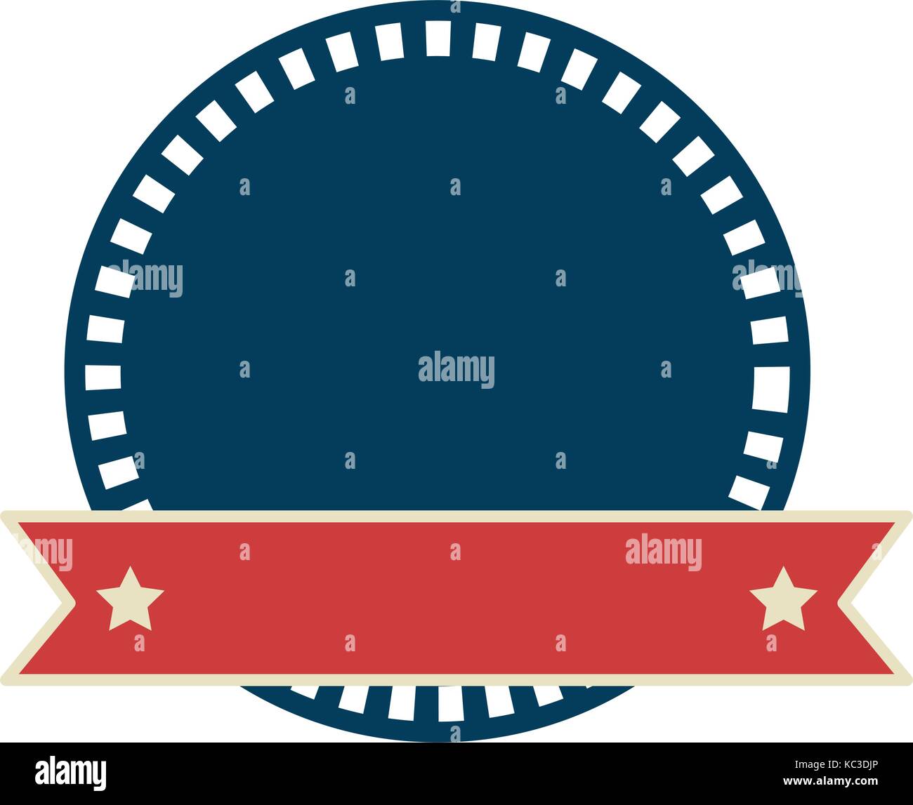 united states of america emblem frame vector illustration design Stock ...