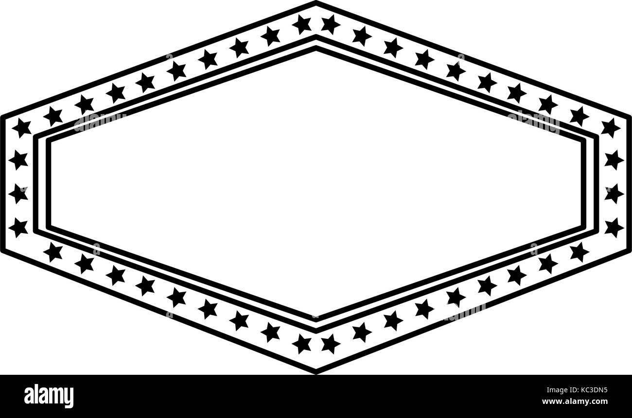 united states of america emblem frame vector illustration design Stock ...