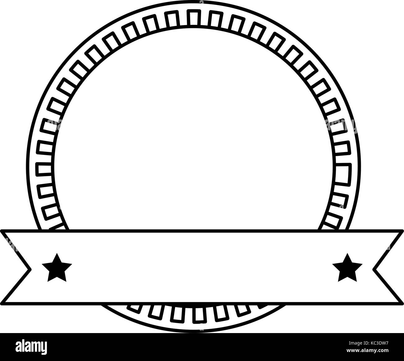 united states of america emblem frame vector illustration design Stock ...