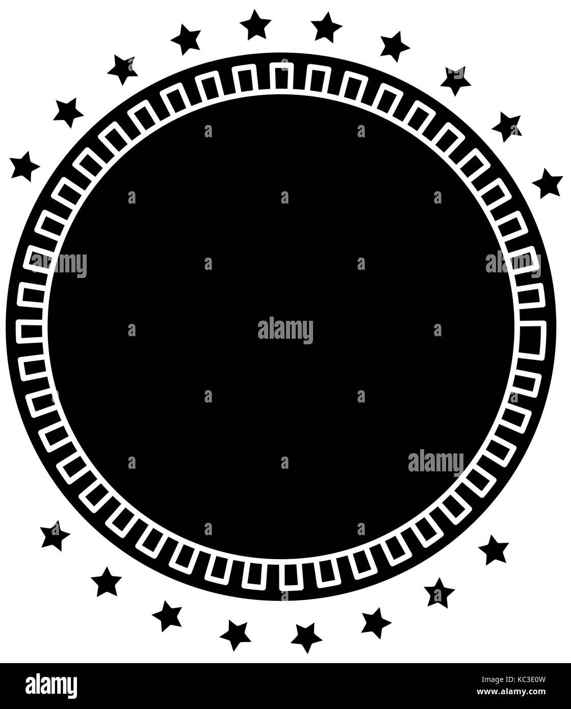 united states of america emblem frame vector illustration design Stock ...