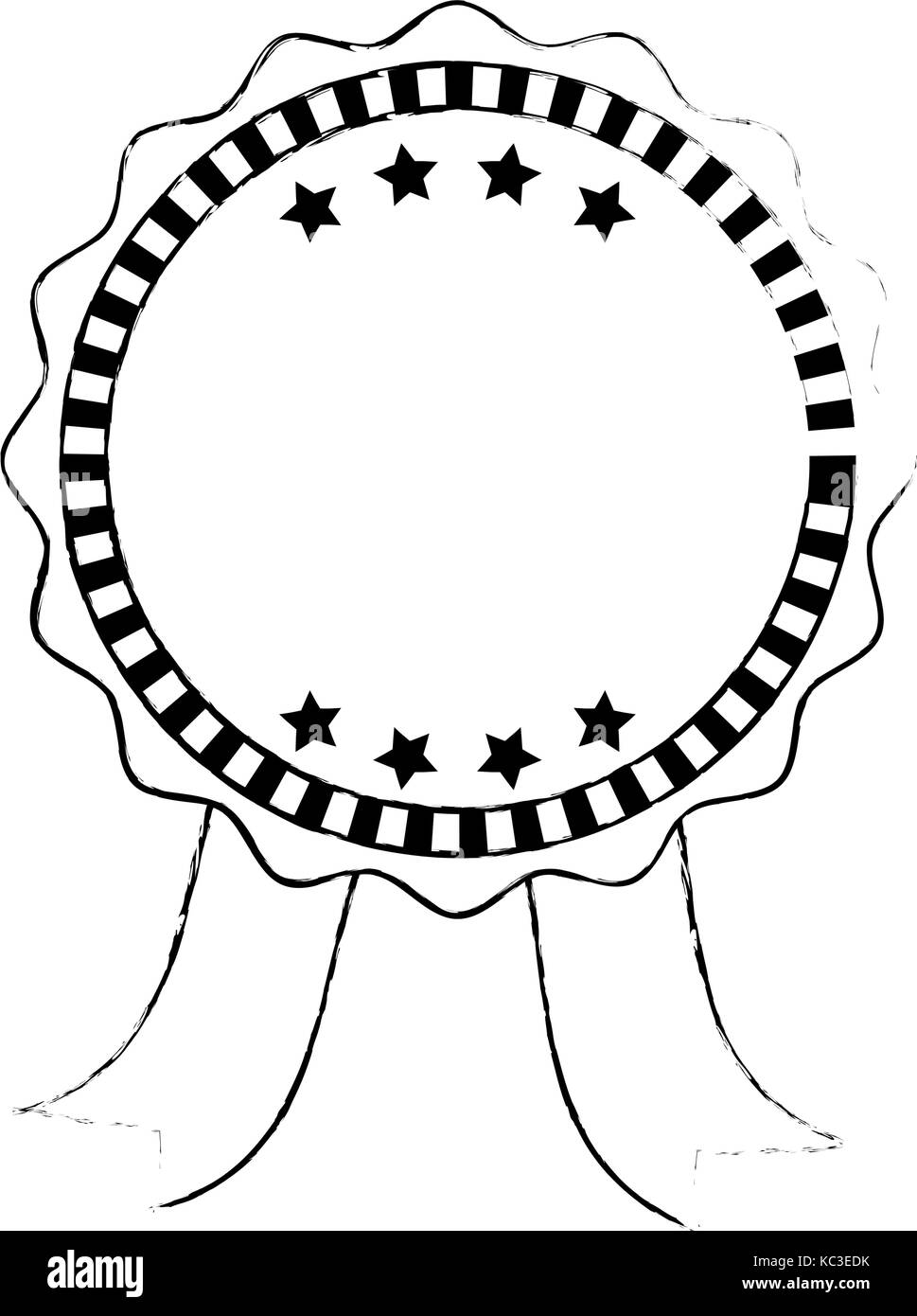 united states of america emblem frame vector illustration design Stock ...