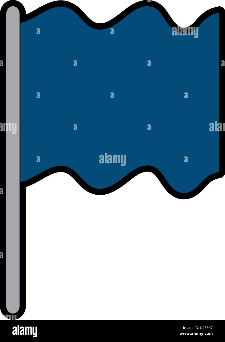 flag position isolated icon vector illustration design Stock Vector ...