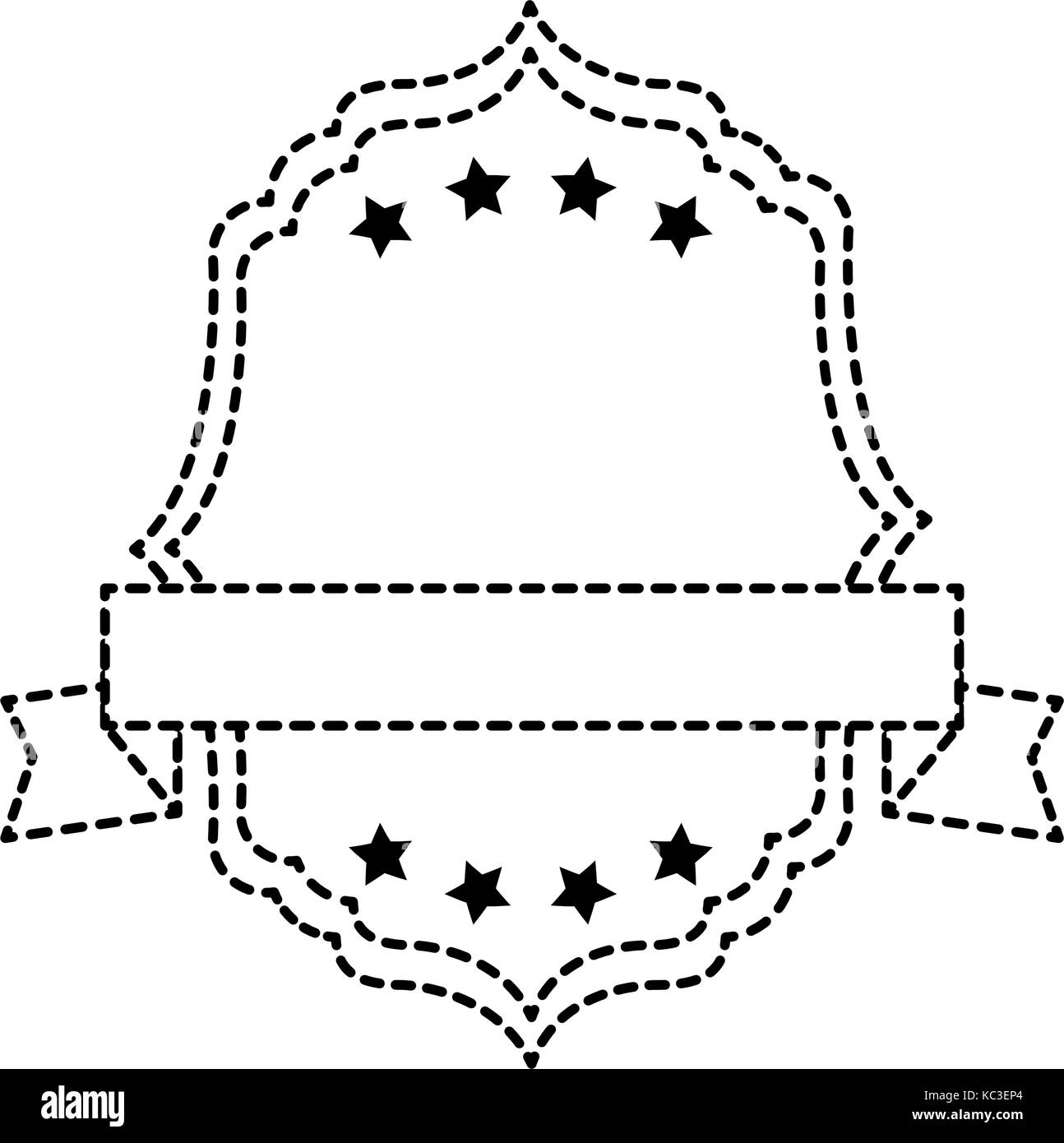 united states of america emblem frame vector illustration design Stock ...