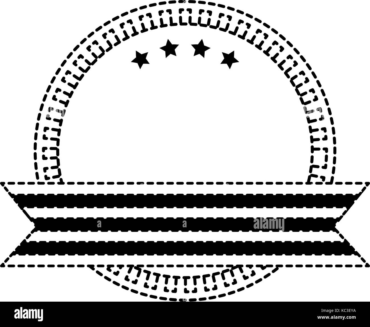 united states of america emblem frame vector illustration design Stock ...