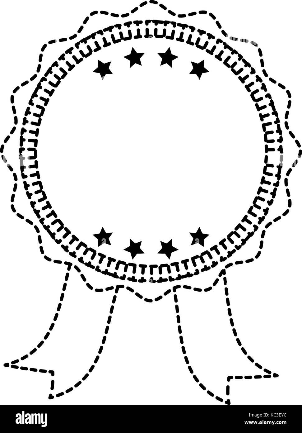 united states of america emblem frame vector illustration design Stock ...