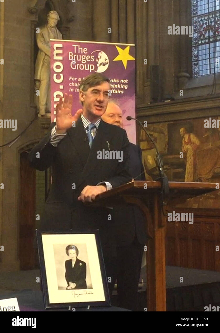 Best quality available Videograb of Jacob Rees-Mogg speaking at a ...