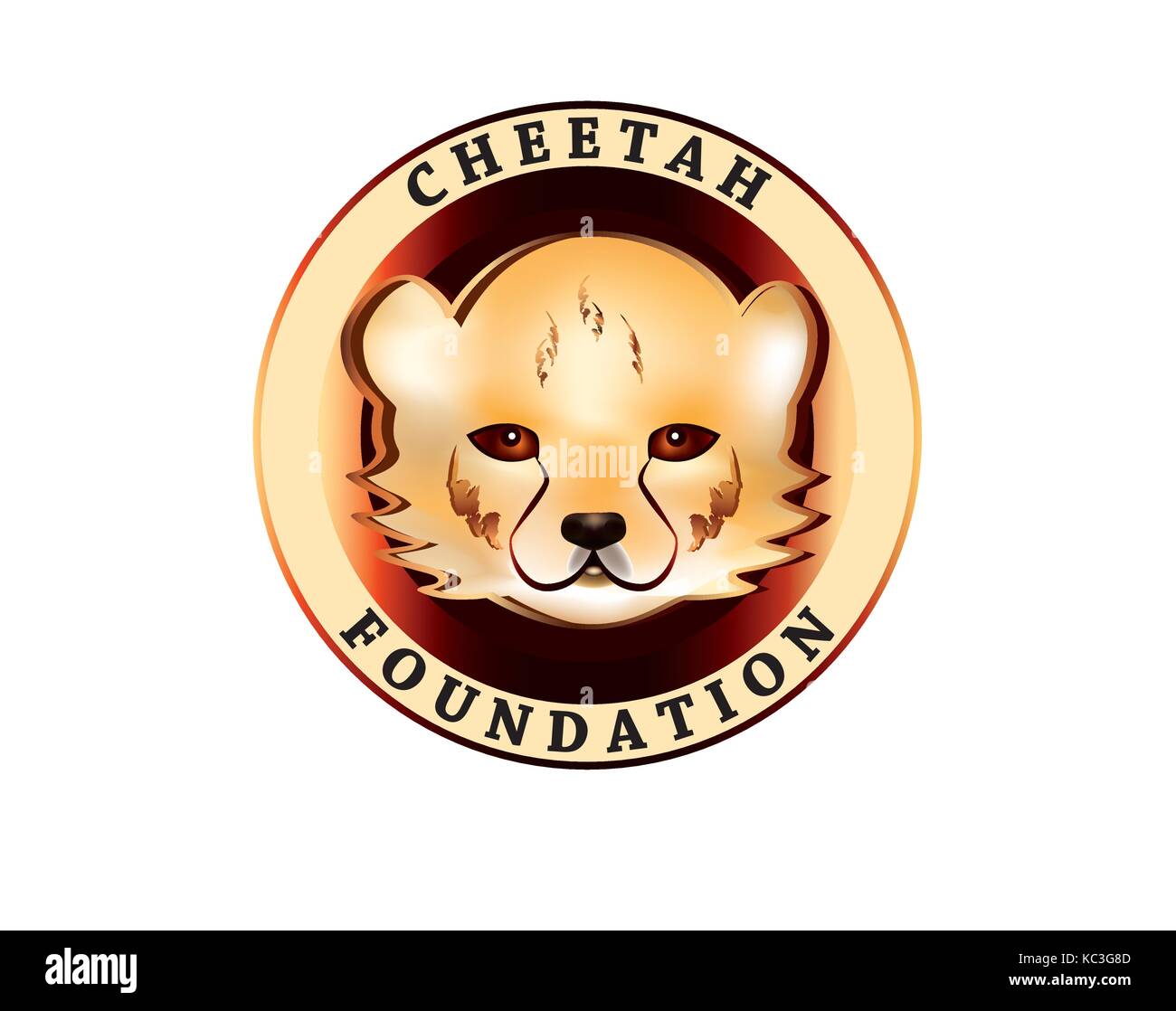 Logo design - cheetah Stock Vector Image & Art - Alamy