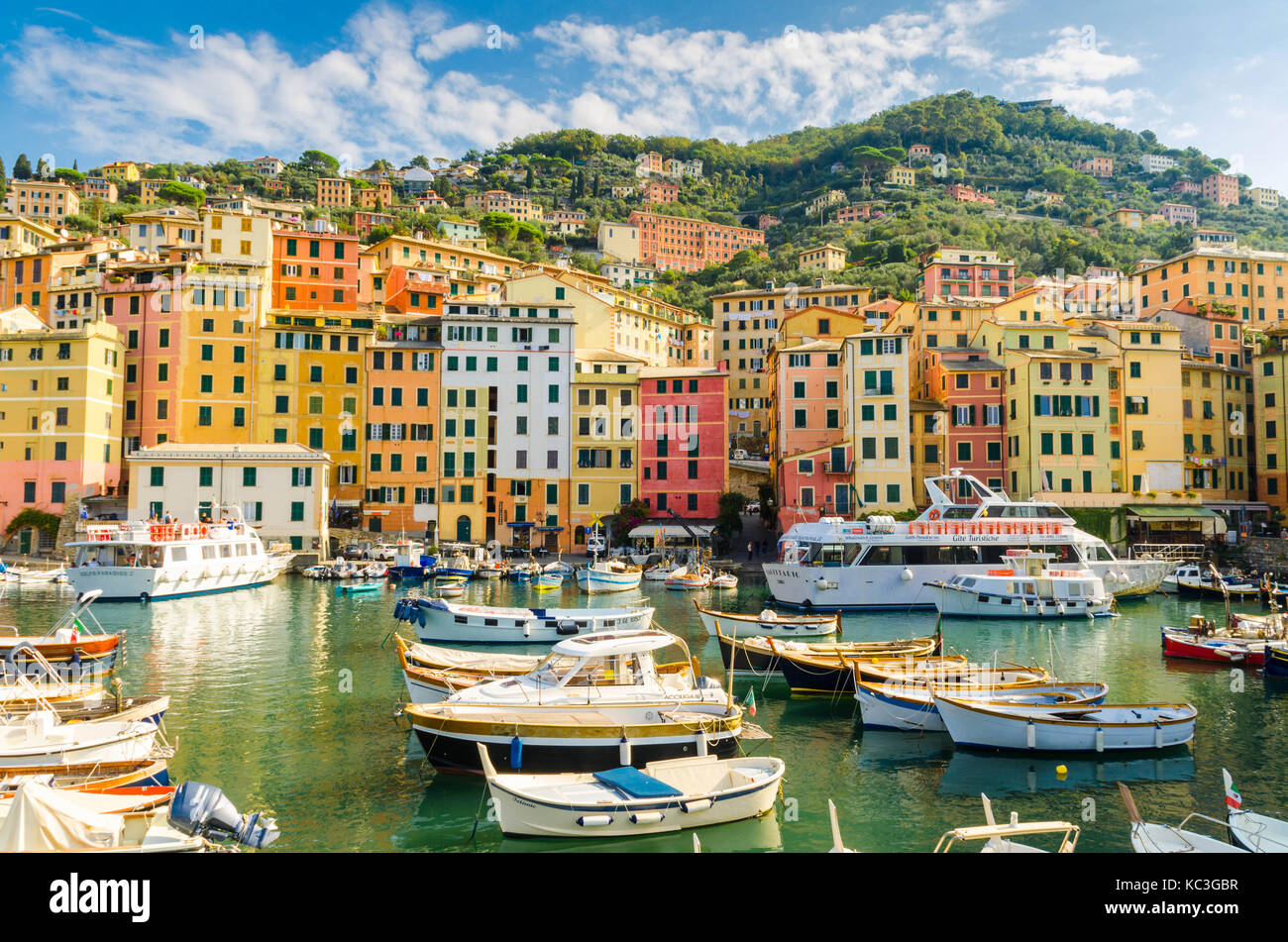 Charming italian coastal scene hi-res stock photography and images - Alamy