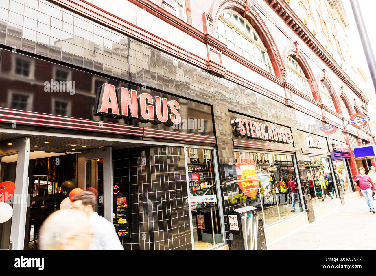 Angus steakhouse sign hi-res stock photography and images - Alamy