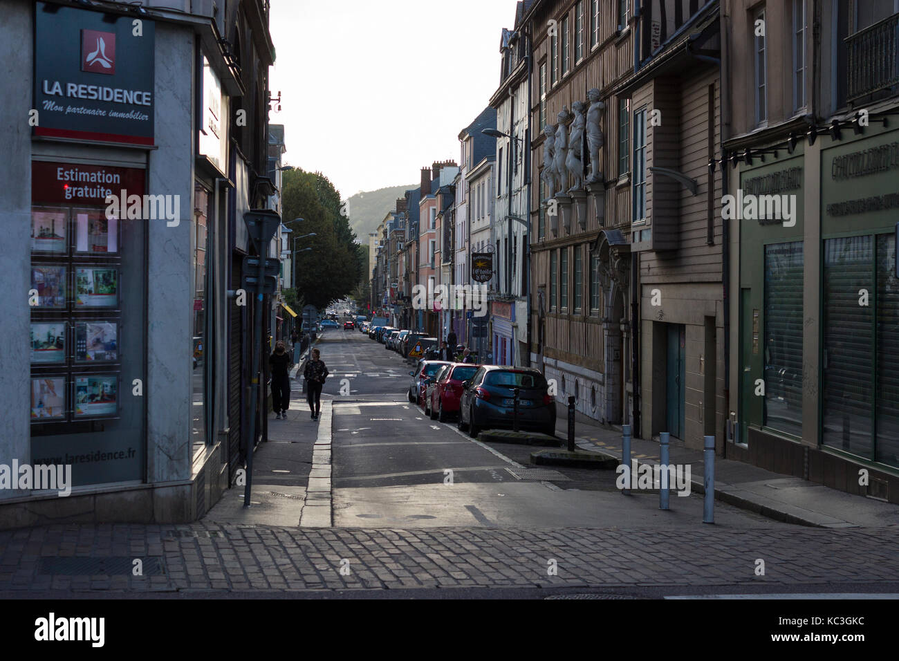 Rouen road hi-res stock photography and images - Alamy