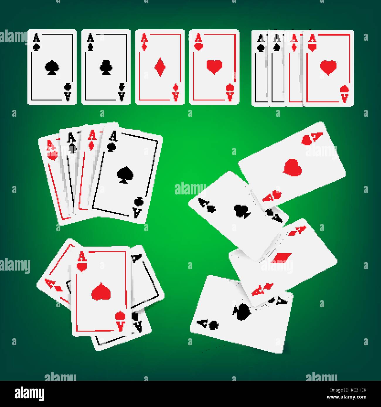 House of playing cards Stock Vector Images - Alamy