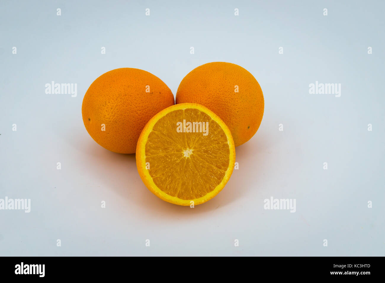 fresh colorful orange isolated on white screen Stock Photo - Alamy