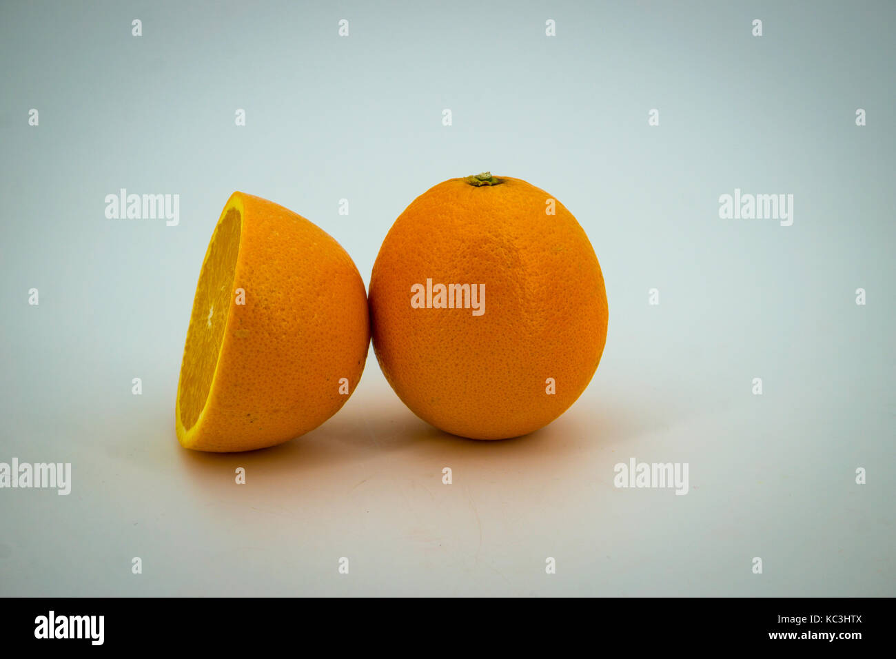 fresh colorful orange isolated on white screen Stock Photo - Alamy