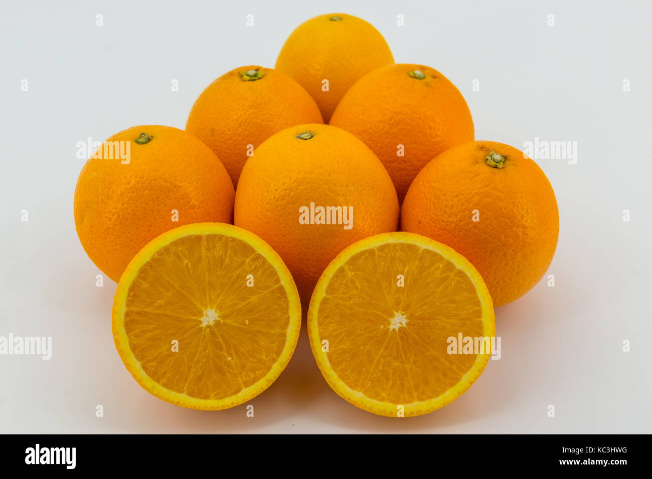 fresh colorful orange isolated on white screen Stock Photo - Alamy