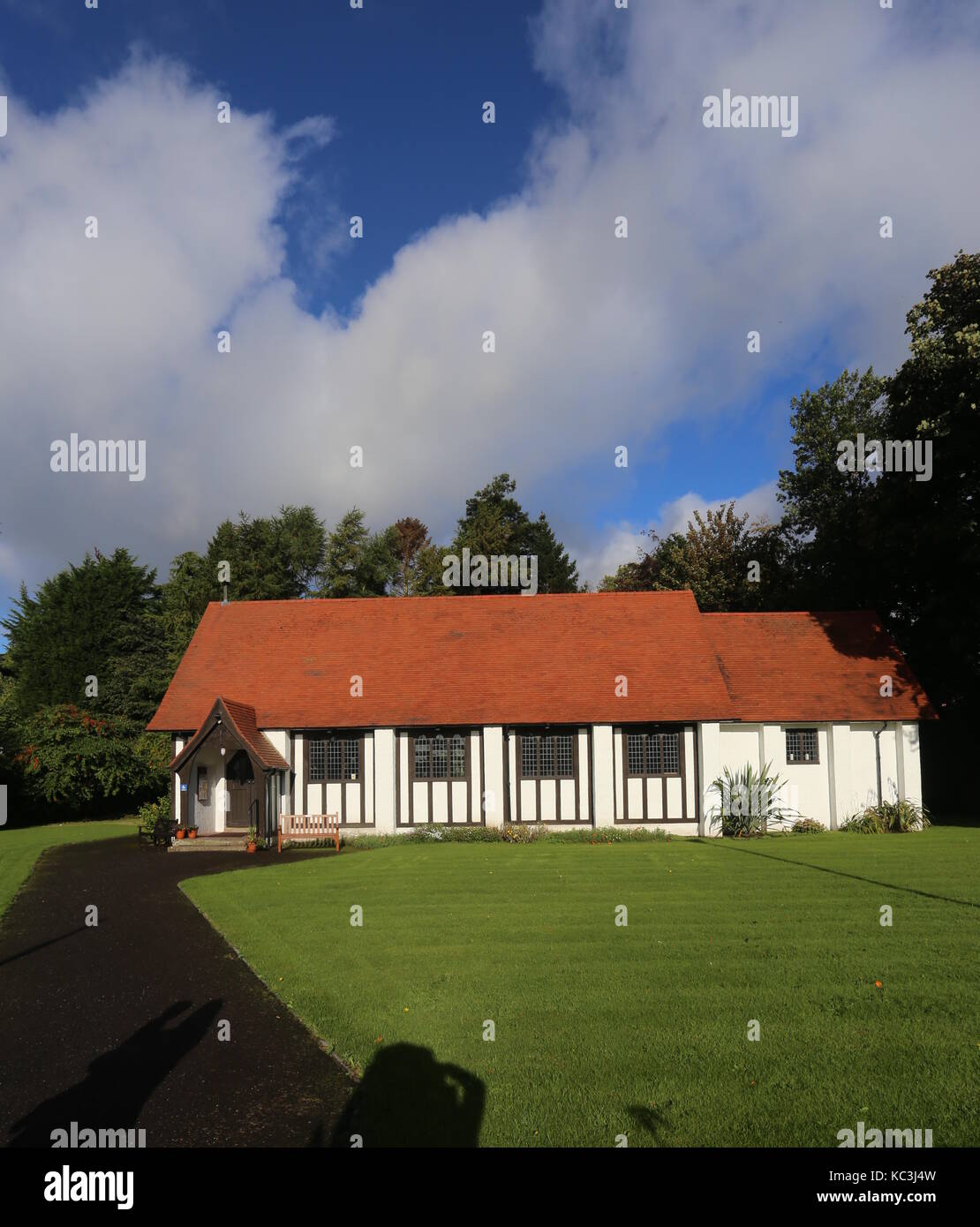Holy Trinity Church Monifieth Angus Scotland September 2017 Stock Photo ...